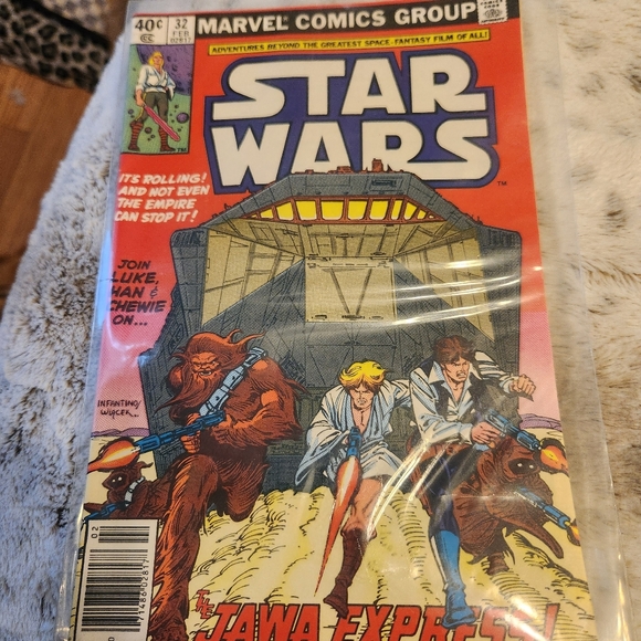 Marvel | Other | Vintage Marvel Comic Group Star Wars 32 The Jawa ...